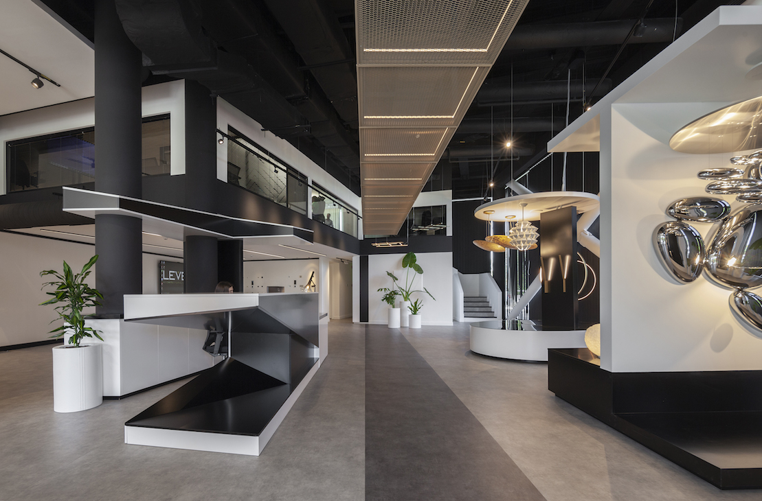 LEVEL Architectural Lighting Showroom - AI Architects